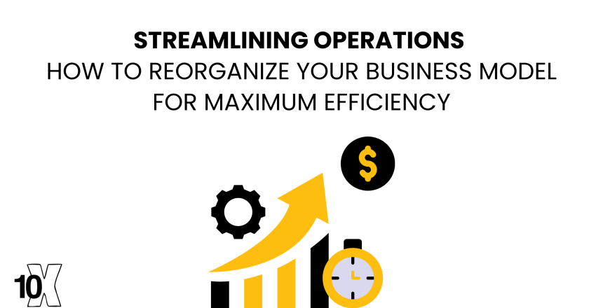 Streamlining Operations: How to Reorganize Your Business Model for Maximum Efficiency - 10xScale